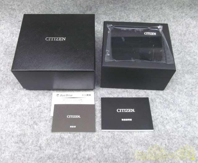 Citizen F100-T021425 Box Satellite Wave Eco-Drive Solar Mens Watch Auth ...