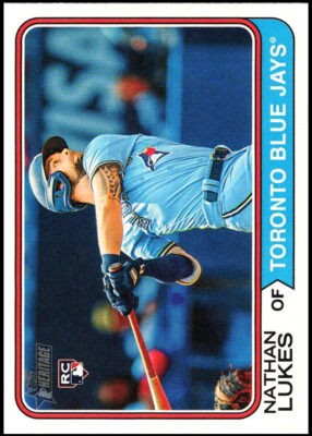 2023 Topps Heritage #667 Nathan Lukes RC | eBay