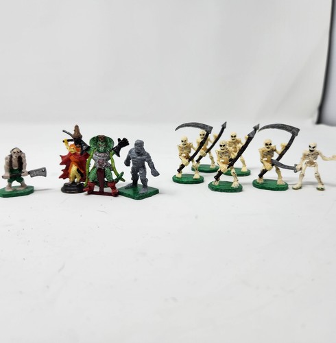 Vtg HeroQuest Undead Army: Skeleton Zombie Mummy Game Piece Figures ...