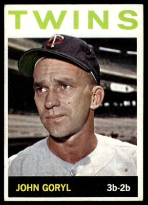 1964 Topps John Goryl Y Minnesota Twins #194 | eBay