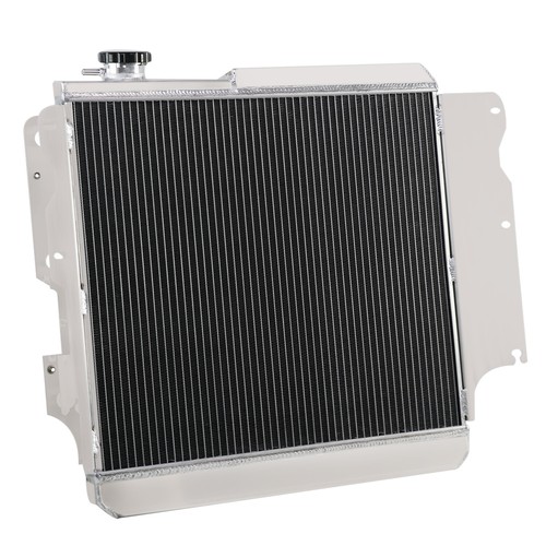 4 Row Aluminum Radiator Fit 1987-2006 Jeep Wrangler TJ YJ AT Chevy V8 ...