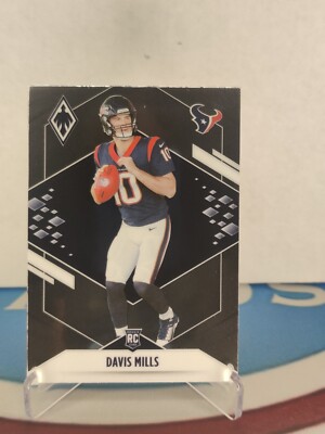 2021 Phoenix Davis Mills Rookie Card RC #123 Texans Base | eBay