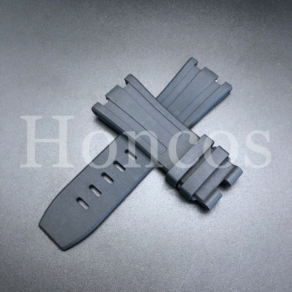 28MM Rubber Watch Strap Band Fits For AP Royal Oak Diver Offshore 15703 ...