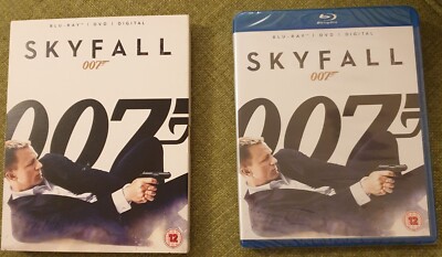 Skyfall Blu-ray Disc + DVD - James Bond 007 - Daniel Craig Judi Dench ...