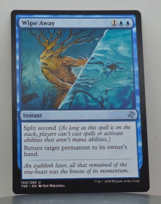 Wipe Away - Time Spiral: Remastered - TSR - 100/289 - MTG | eBay