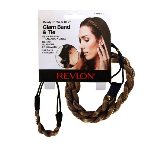 REVLON Synthetic Hair Braid Band and Tie Braid band (Frosted) | eBay