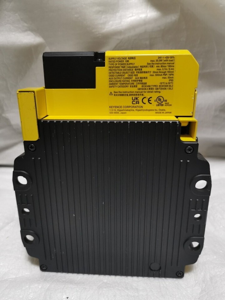 Keyence SZ-V04X Multi-Function Safety Laser Scanner good condition from ...