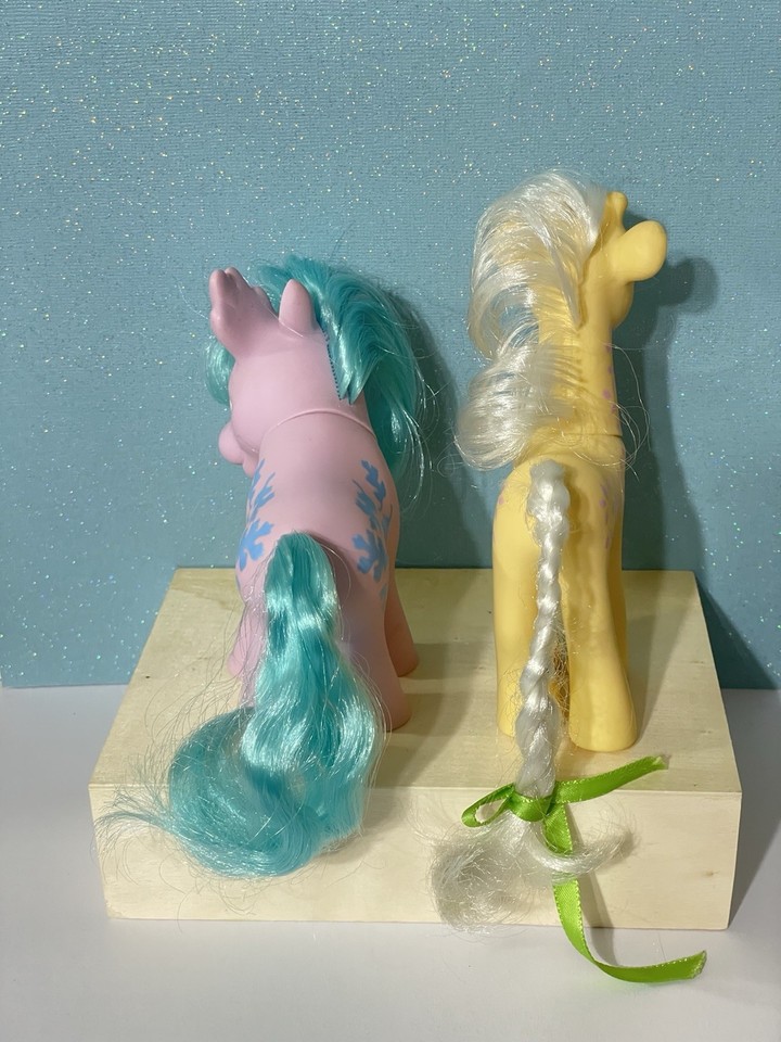 Vintage MLP My Little Pony G1 Oakly Moose and Creamsicle Giraffe (1987 ...