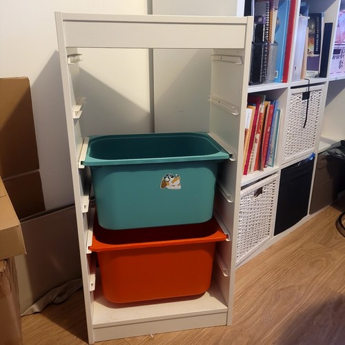 IKEA Trofast White Storage Unit with Drawers | eBay