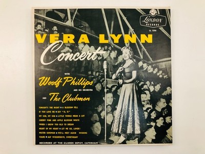 EX/ VG++ vinyl LP Vera Lynn THE VERA LYNN CONCERT, Woolf Phillips, The ...