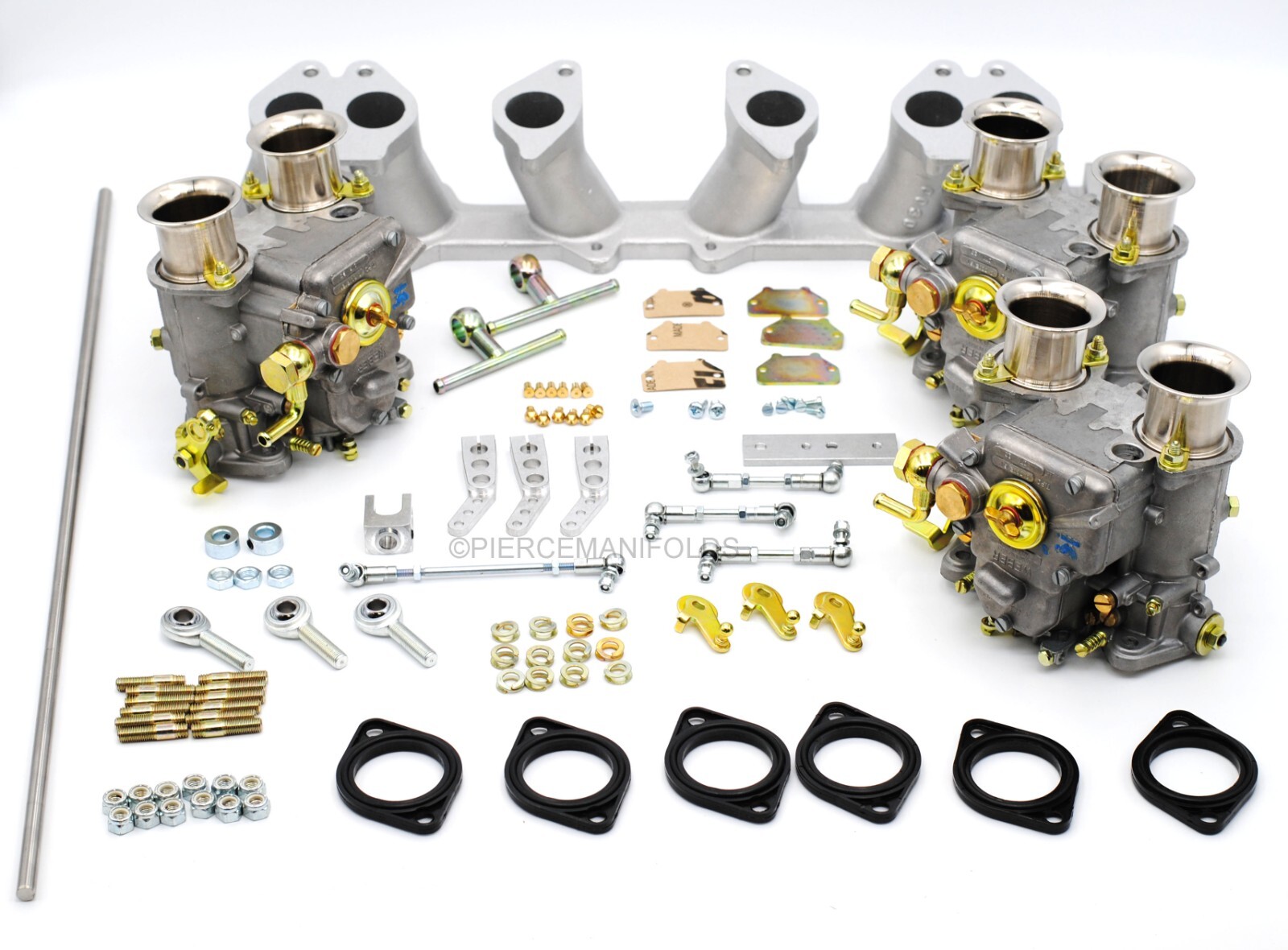 TRIPLE WEBER DCOE KIT K659 GENUINE WEBER CARBS ALL NEW FIT DATSUN 240Z ...