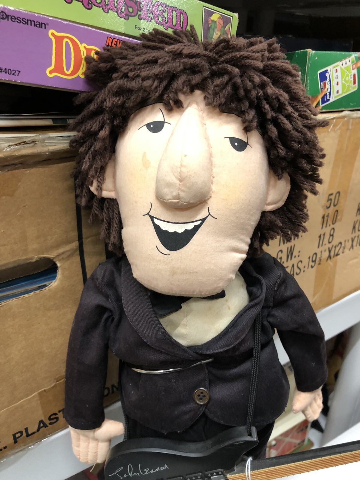 Applause John Lennon Beatles Forever 23 inch plush ragdoll w/ stand ...