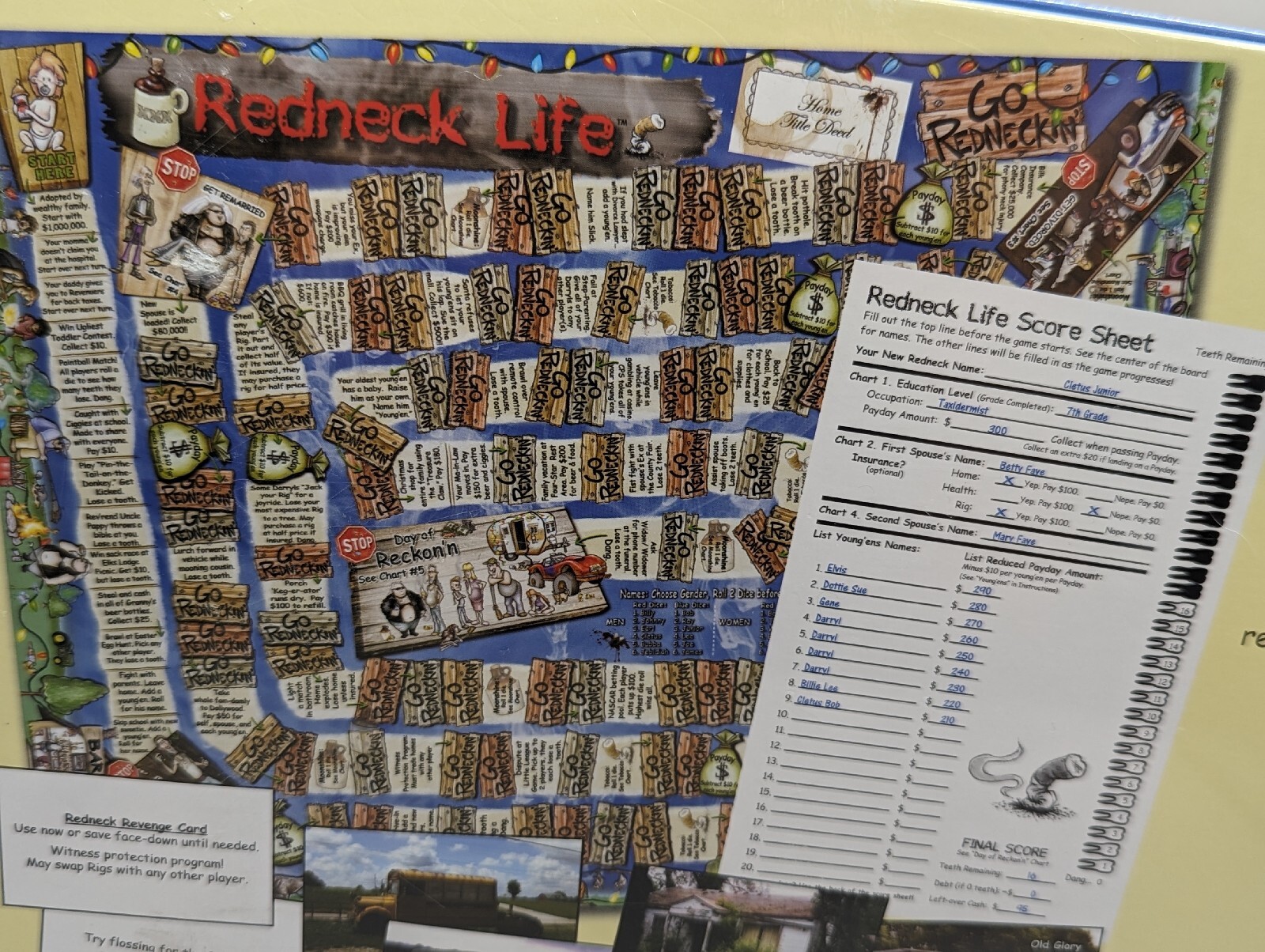 Brand New REDNECK LIFE Board Game by Gut Bustin Games Sealed Funny ...