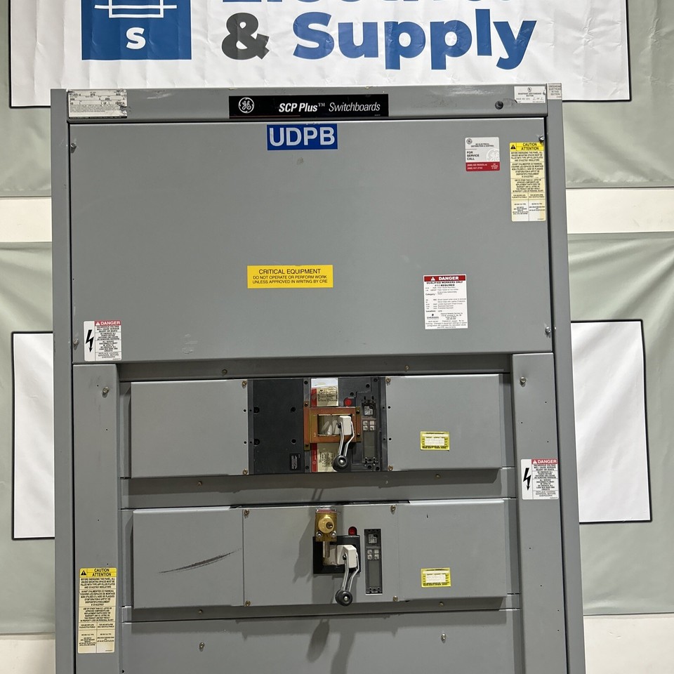 800 Amp GE SCP PLUS Panelboard Main Breaker 3PH 4W 480v | eBay
