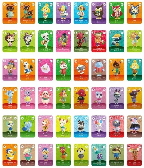 Nintendo - Animal Crossing - amiibo Cards - Series 5 (#401-448 ...