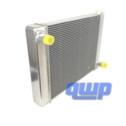 Universal Aluminum Racing Radiator Chevy GM 2 Row Single Pass 24" x19 ...