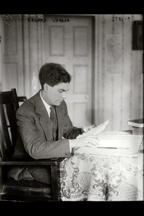 Edgard Varese,Edgard Victor Achille Charles Var se,1883-1965,composer ...