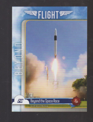 2023 Historic Autograph Company Flight #70 Beyond the Space Race card ...