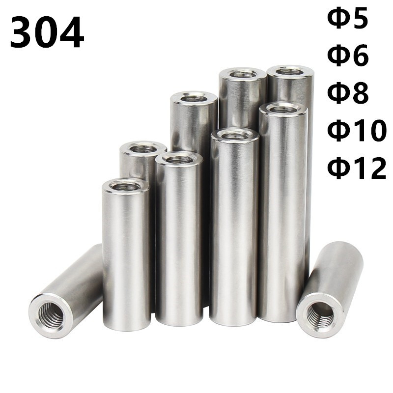 304 Stainless Steel Parallel Pins With Double Head Internal Thread Φ5 ...