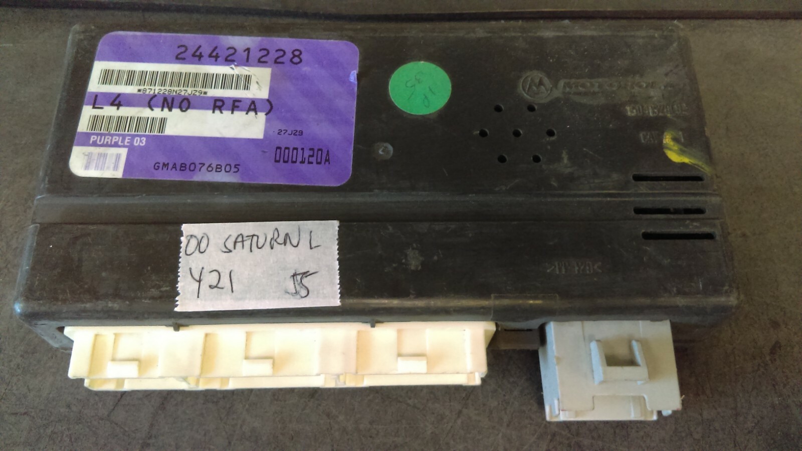 2000 Saturn L Series 24421228 Body Control Module BCM OEM for sale ...