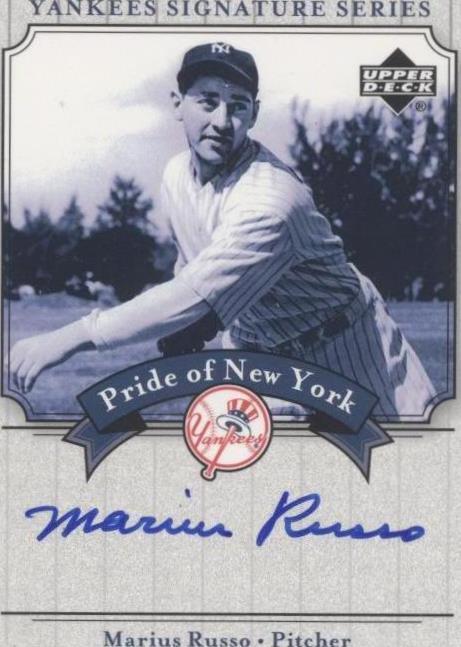 2003 Upper Deck Yankees Signature Series - Pride of New York Autographs ...