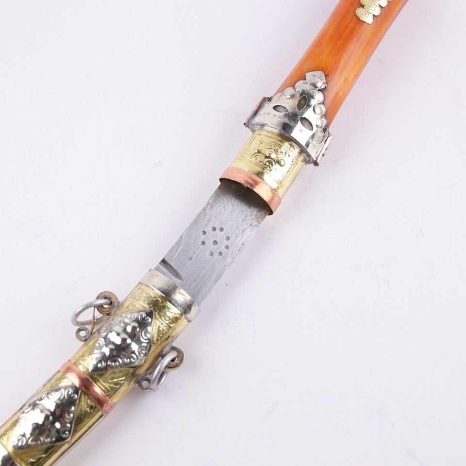 Moroccan Dagger Knife Islamic Authentic Handmade Jambiya Koummya Arabic ...