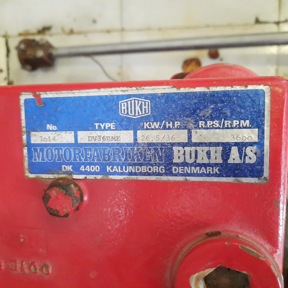 Bukh DV36 RME x 2 inboard marine diesel engine pair lifeboat Used ...