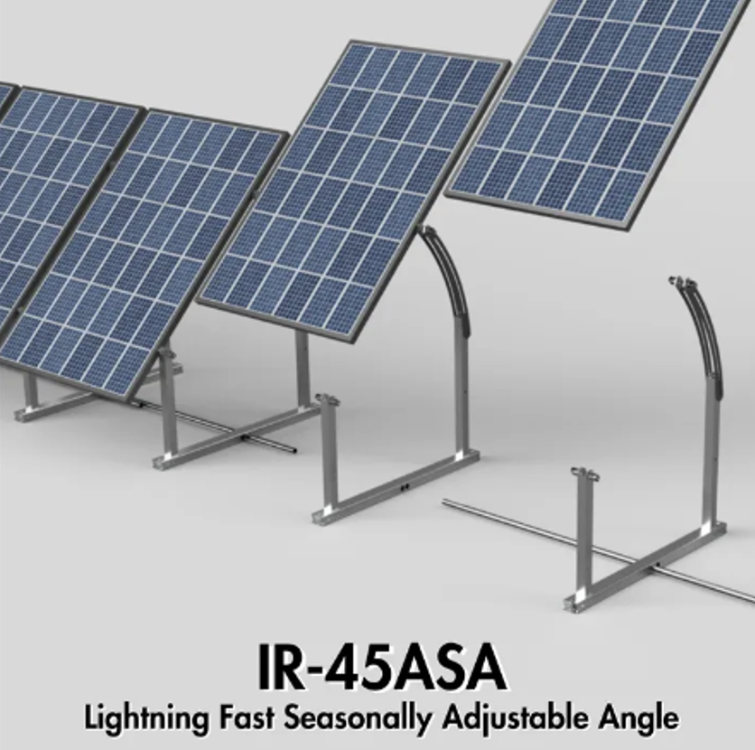 IntegraRack IR-45ASAA BallastRack™Seasonably Adjustable Solar Module ...