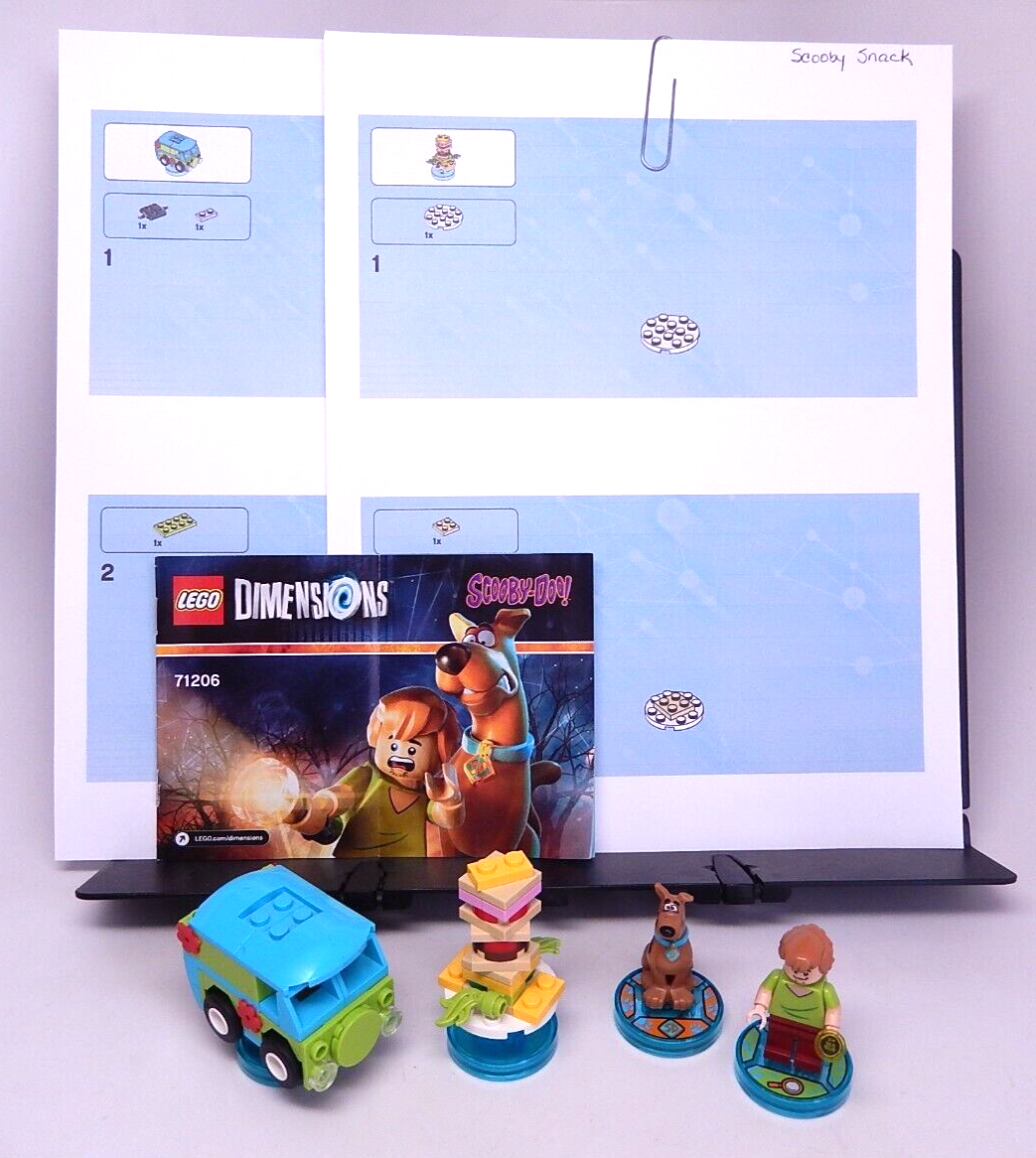 Lego 71206 Dimensions Team Pack - Scooby-Doo Wave 1 100% Complete | eBay