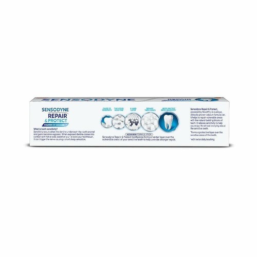 Sensodyne Toothpaste With Novamin For Tooth Repair And Protect 4 x 100g ...
