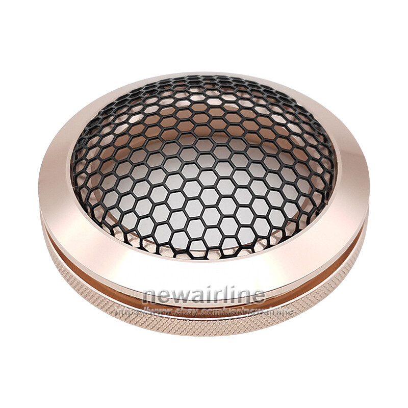 1pc 2" inch 64.5mm Car Tweeter Speaker Cover Decorative Circle Metal ...