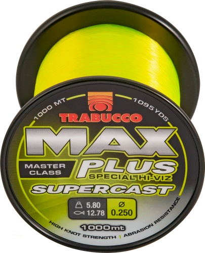 TRABUCCO MAX PLUS SUPERCAST 1000m. / 1095 yds, Fishing Line ...