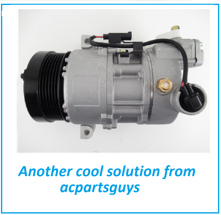 NEW AC COMPRESSOR DIRECT FIT REPLACEMENT BMW 64526987766 & 64526935613 ...