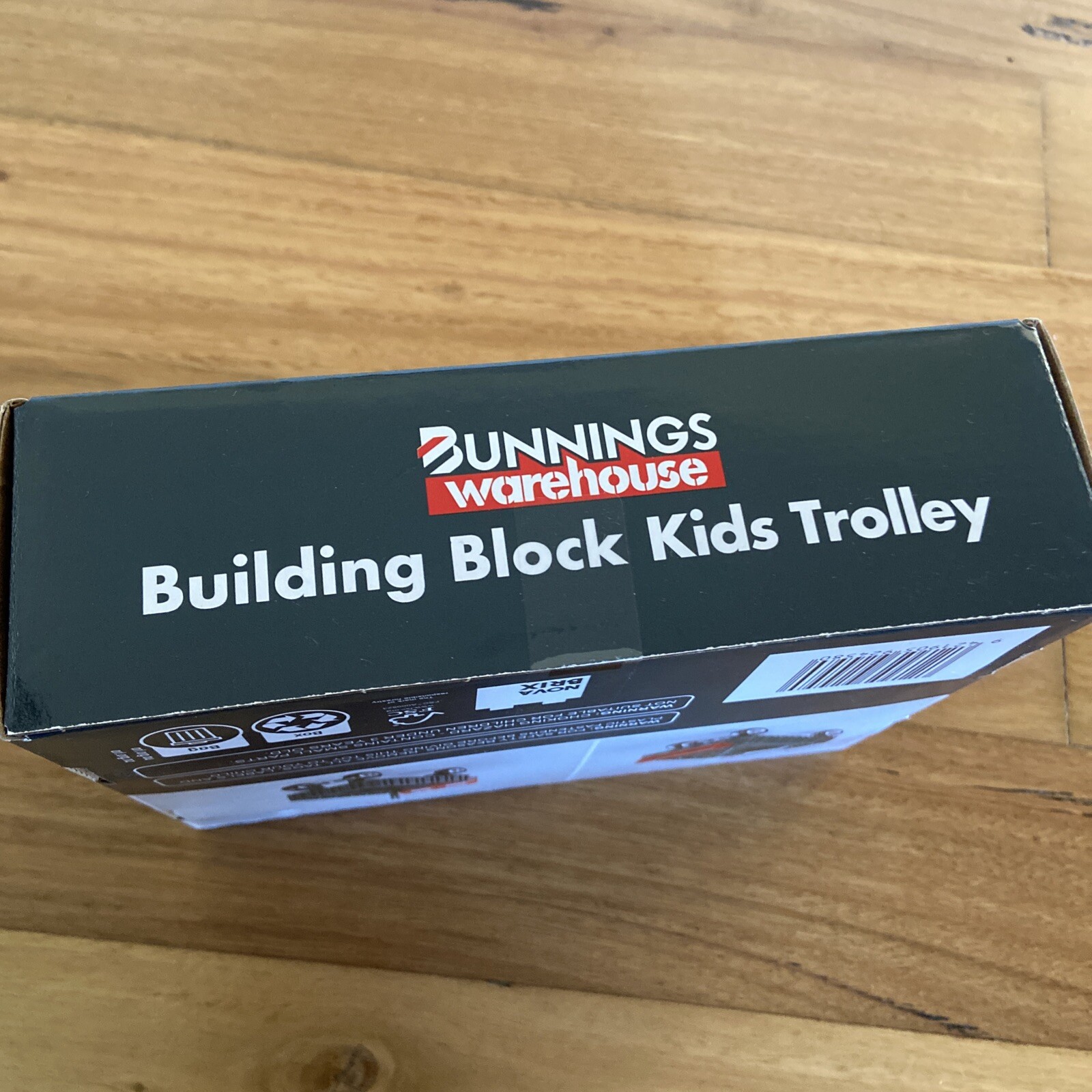 Bunnings Warehouse Building Block Kids Trolley 42pcs New Sealed 6+ yrs ...