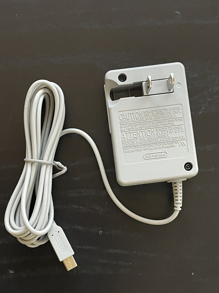 ORIGINAL NINTENDO 3DSXL NDSi DSi XL 3DS 3DS XL WALL CHARGER/AC ADAPTER ...