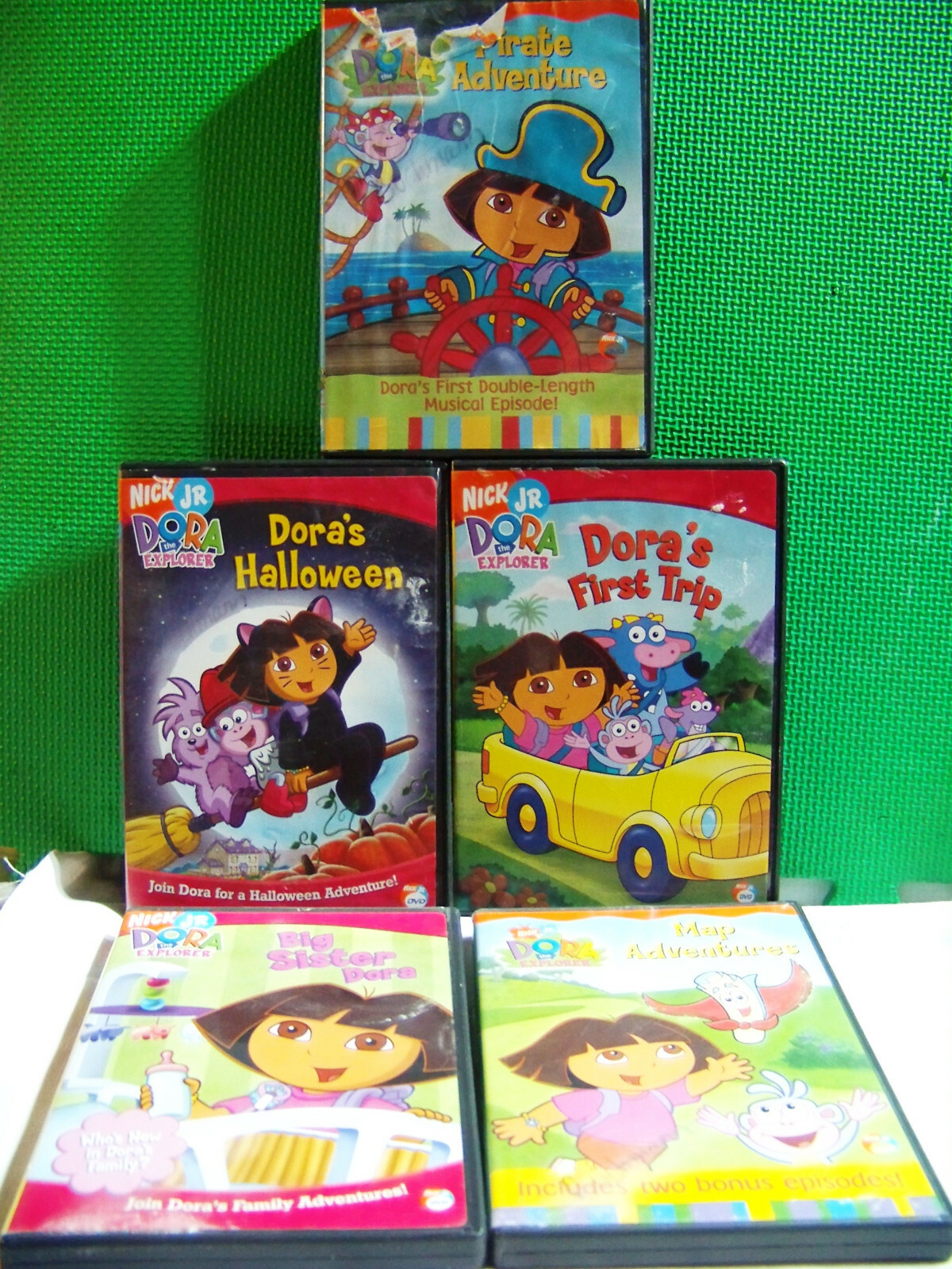 Dora the Explorer Lot of 5 DVD's - Over 8 Hours of Entertainment | eBay