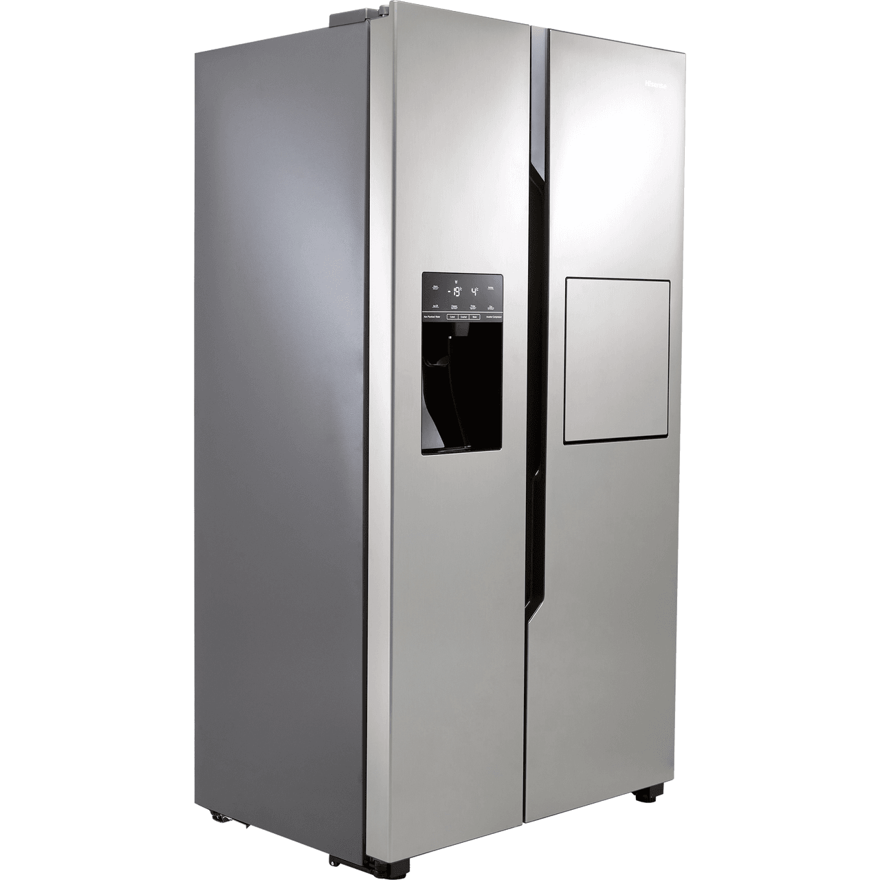 Hisense RS694N4BCF 21.54 ft³ American Side-by-Side Fridge-Freezer ...