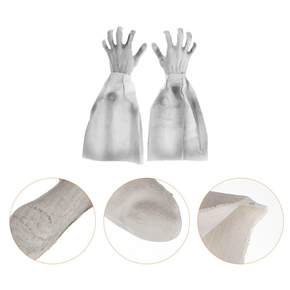 Halloween Outdoor Party Decorations Scene Fake Human Hands Finger ...