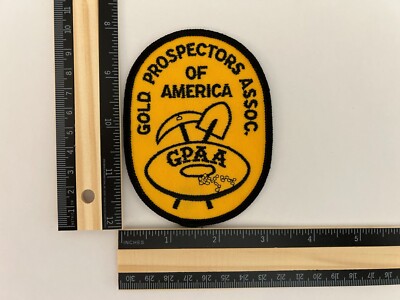 Gold Prospectors Association of America GPAA Patch | eBay