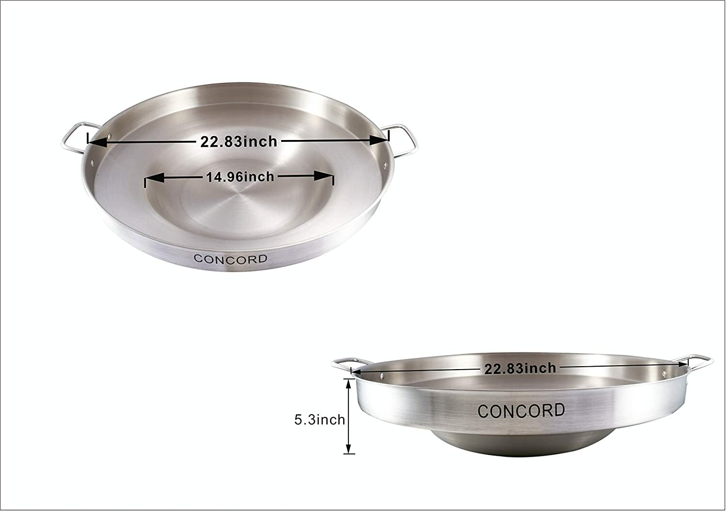 Discada BBQ Mexican Wok Comal Frying Bowl For Firecamp Camping Outdoor ...