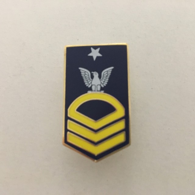 US NAVY SENIOR CHIEF PETTY OFFICER RANK (SCPO) PIN | eBay