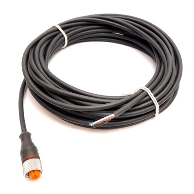Lumberg RKT 4-225/10M Sensor Cable, 4-Pin M12 Female to Flying Leads ...