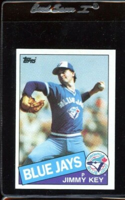 1985 TOPPS #193 JIMMY KEY ROOKIE RC TORONTO BLUE JAYS | eBay