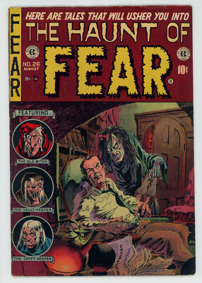 JOHNNY CRAIG Copy THE HAUNT OF FEAR #26 (EC 1954) FN condition w/COA ...