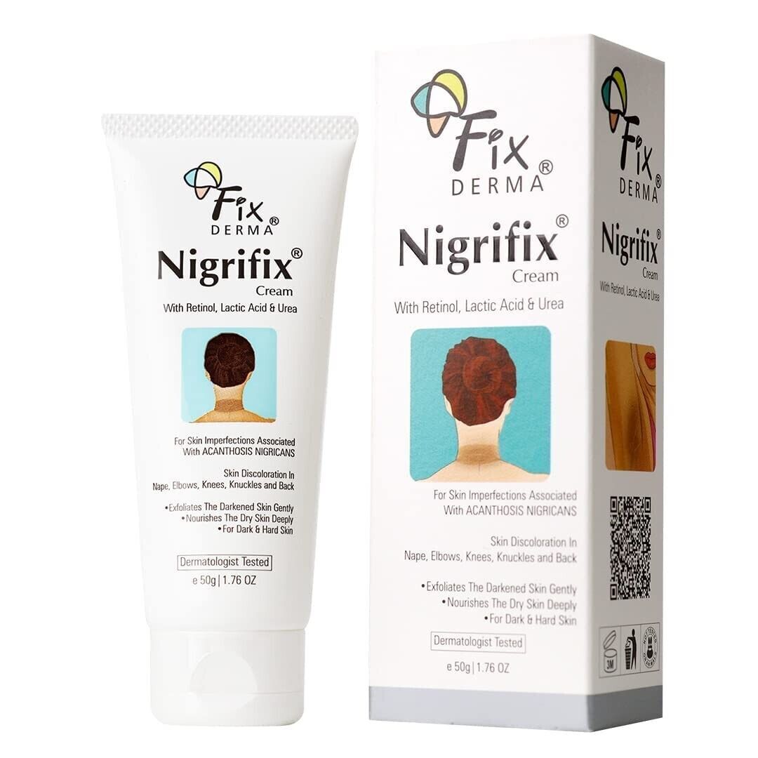 Fixderma Nigrifix cream for Acanthosis Nigricans, 50gm & pack of 10pcs ...