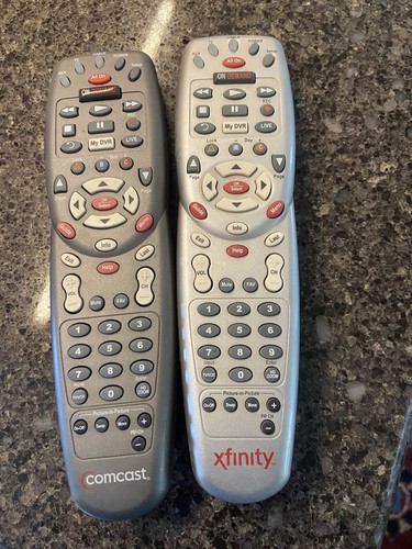 Two Xfinity Comcast Custom DVR 3 Device Remotes | eBay