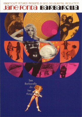 Classic Vintage Movie Posters Sci-Fi & Horror Series 2 ~ BARBARELLA ...