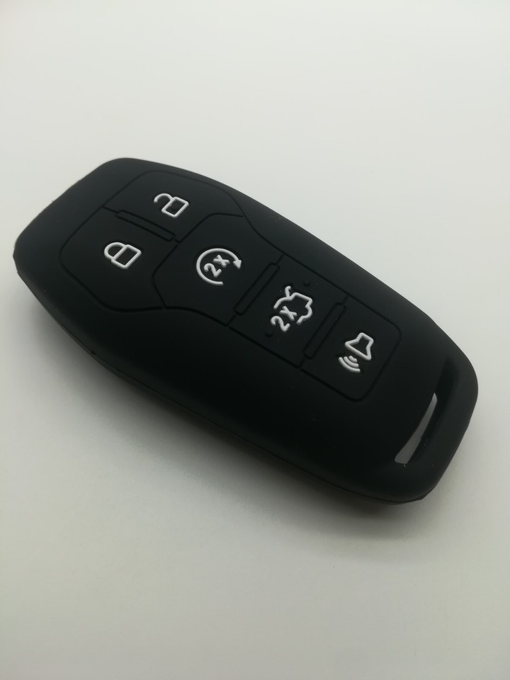 Rubber Remote Key Cover for Ford Fusion Mustang Edge EXPLORER F-150 F ...