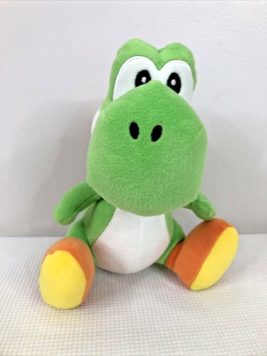 Yoshi 8" Green Plush Super Mario Nintendo Stuffed Animal Plush VGUC | eBay