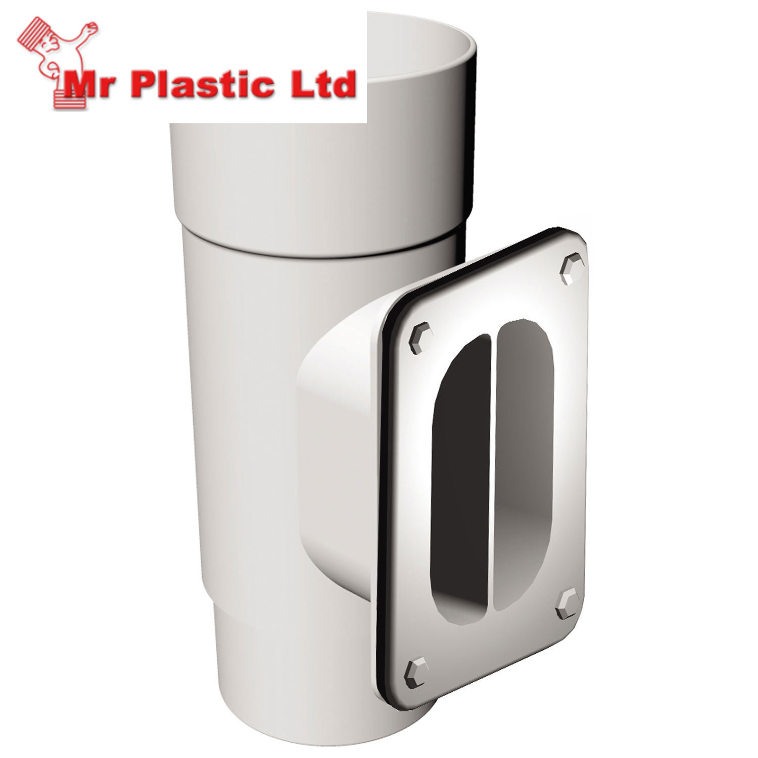 Freeflow 68mm Round Down Pipe Access Pipe in Black, Brown and White ...